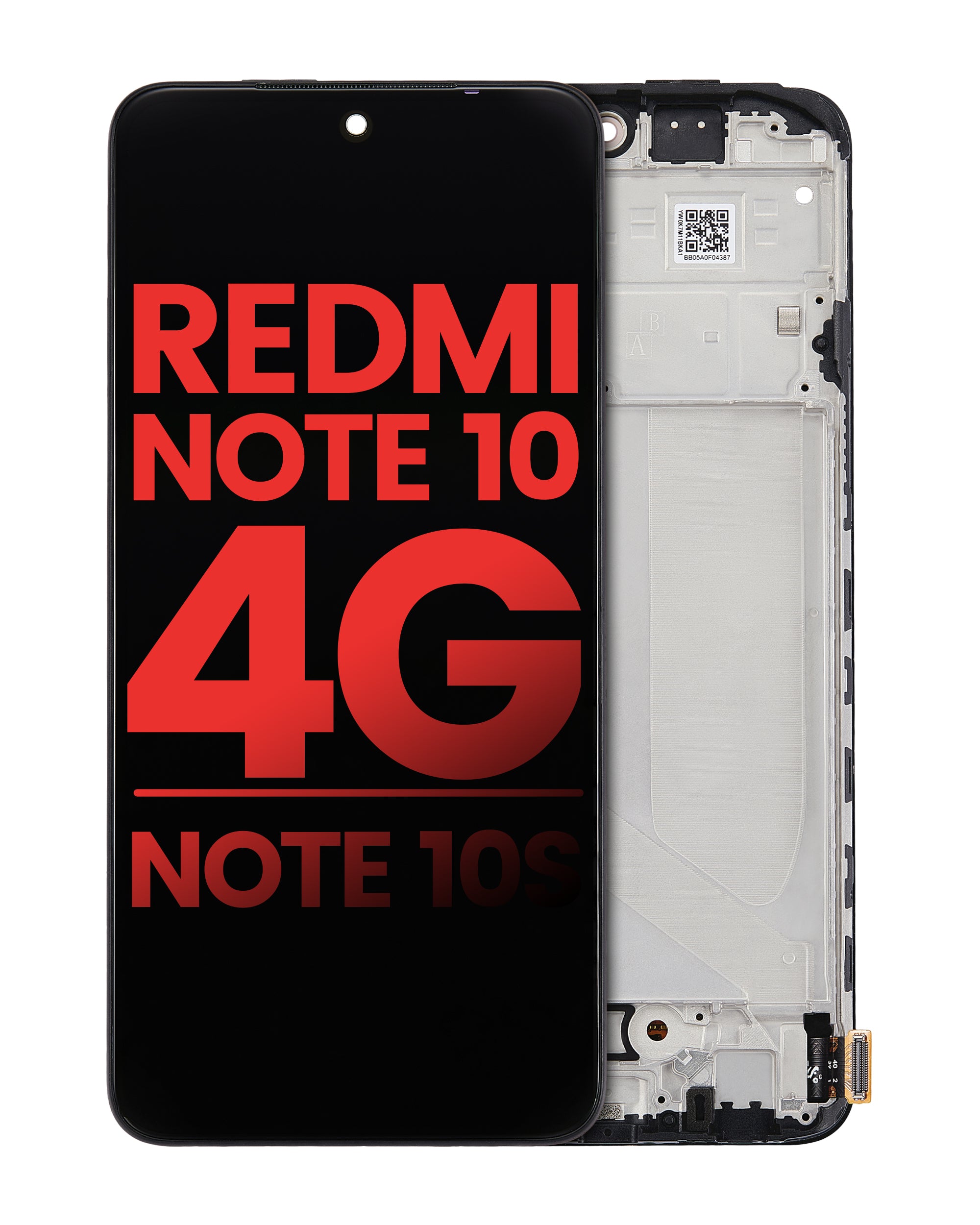 Display Xiaomi Redmi Note 10/Note 10S 4G Oled Con Marco – Red Móvil