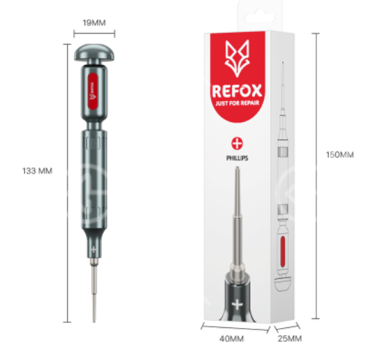 Destornillador Refox RS3 3D Torx
